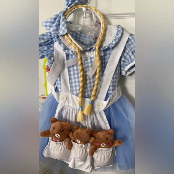 Costumes | Goldilocks And The 3 Bears Kids Costume Size 3t | Poshmark